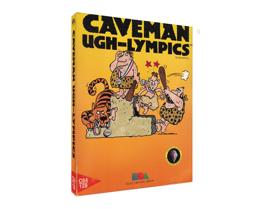 Big Box Collection: Caveman Ugh-Lympics (1988, C64, US)