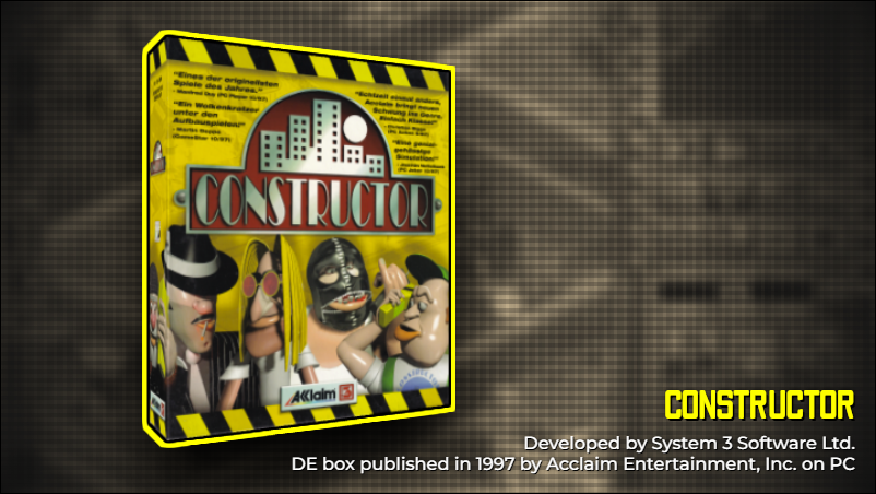 Big Box Collection: Constructor (1997, PC, DE)