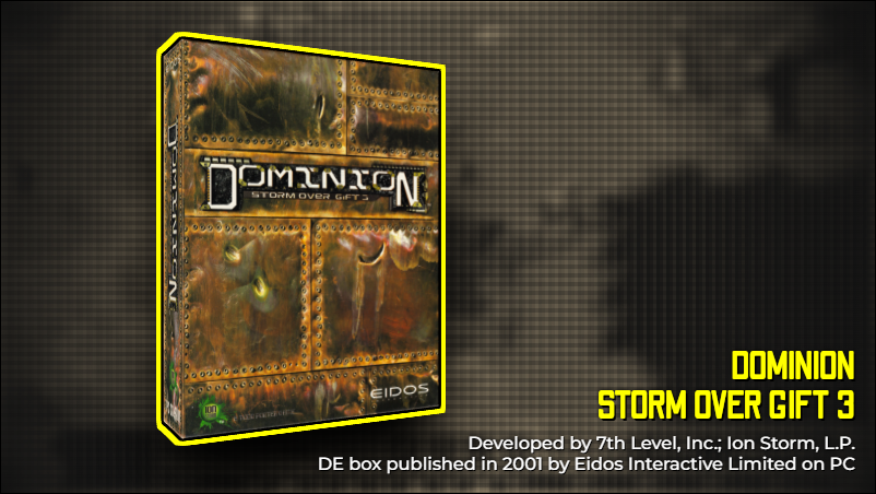 Big Box Collection: Dominion: Storm Over Gift 3 (2001, PC, DE)