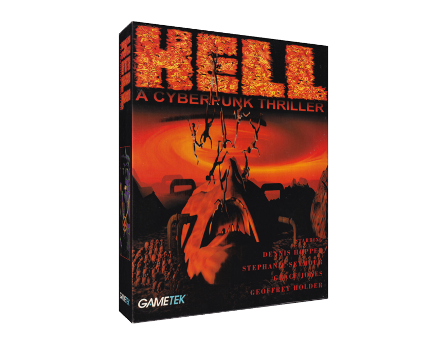 Big Box Collection: Hell: A Cyberpunk Thriller (1994, PC, DE)