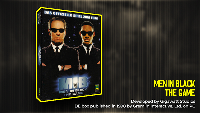 Big Box Collection: Men in Black: The Game (1998, PC, DE)