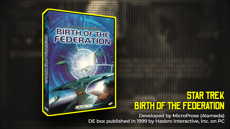 Big Box Collection: Star Trek: Birth of the Federation (1999, PC, DE)