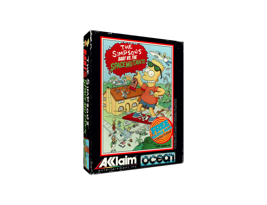Big Box Collection: The Simpsons: Bart vs. the Space Mutants (1991, C64 ...