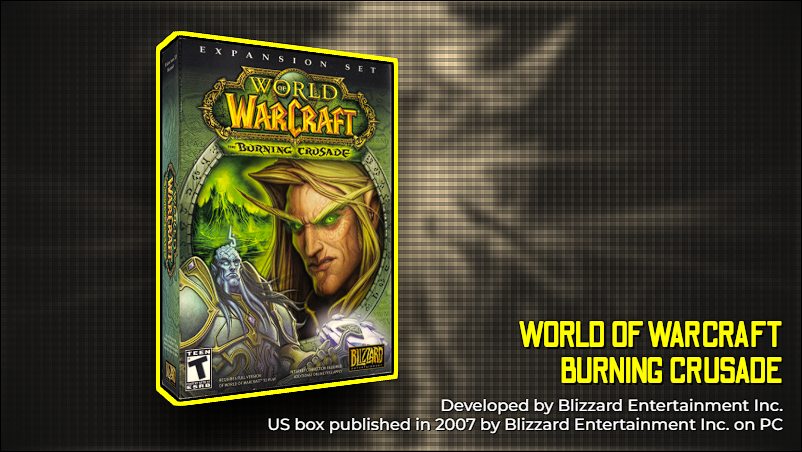 Big Box Collection: World of Warcraft: Burning Crusade (2007, PC, US)