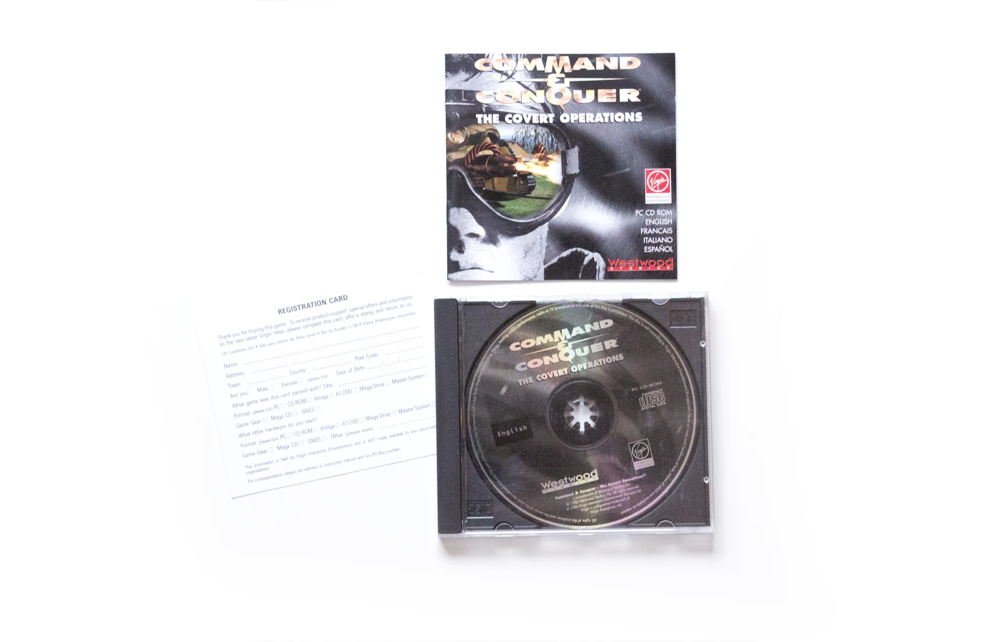 Big Box Collection: Command & Conquer: The Covert Operations (1996, PC, UK)