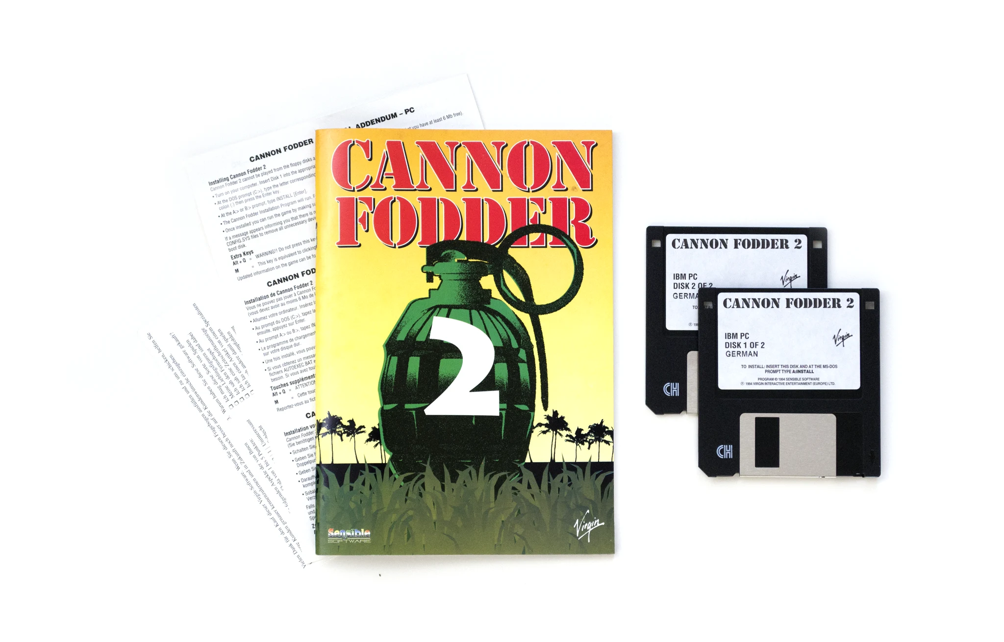 Big Box Collection: Cannon Fodder 2 (1994, PC, DE)