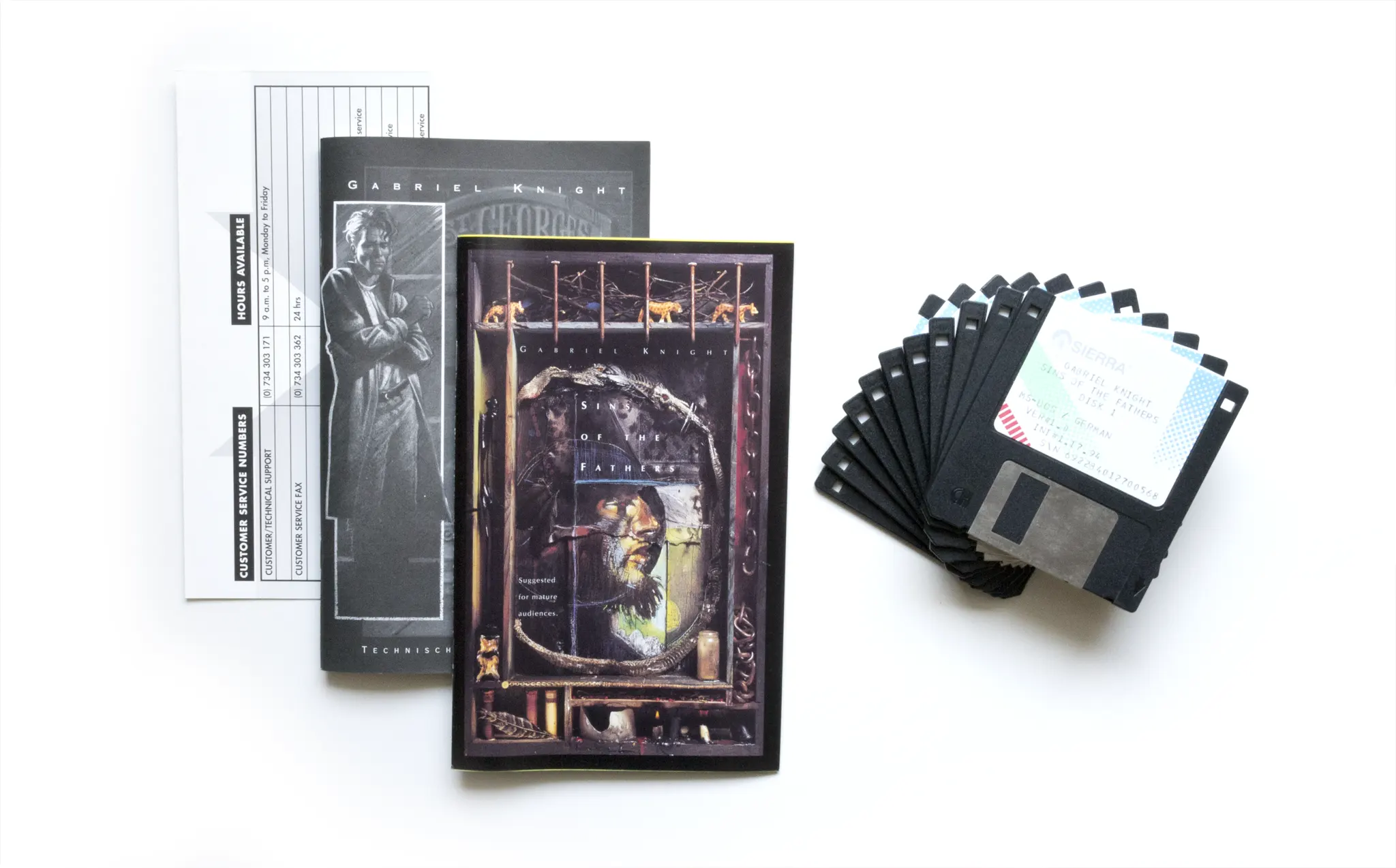 Big Box Collection: Gabriel Knight: Sins of the Fathers (1993, PC, DE)