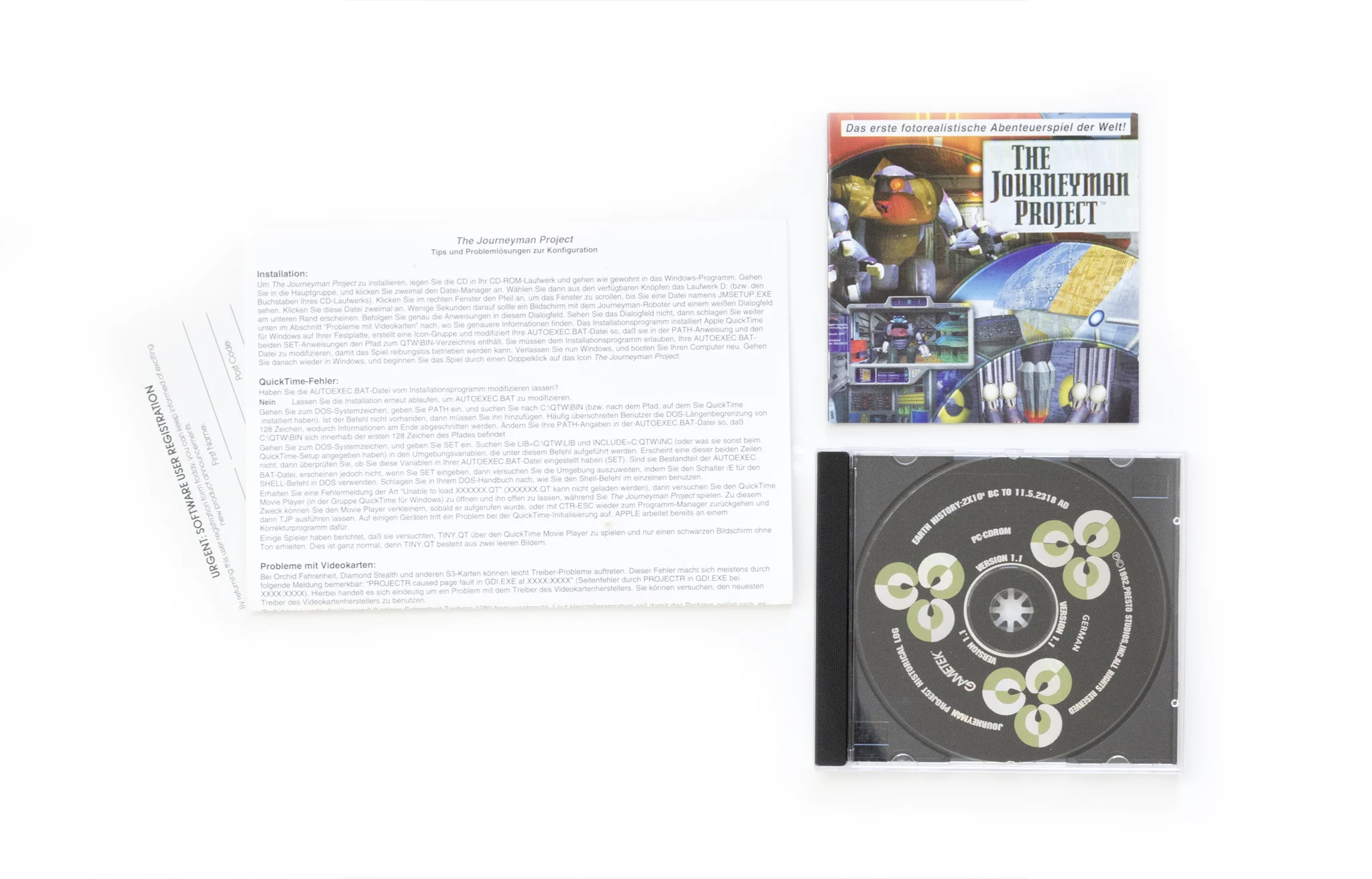 Big Box Collection: The Journeyman Project (1993, PC, EU)