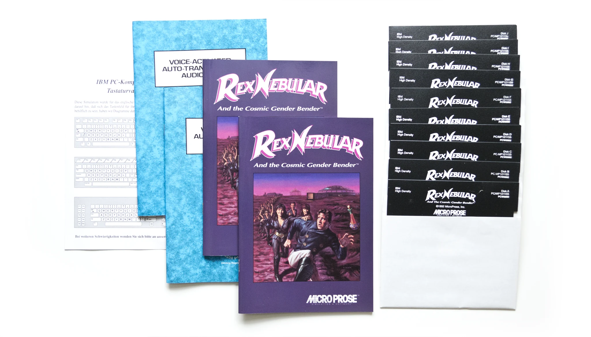 Big Box Collection: Rex Nebular and the Cosmic Gender Bender (1992, PC, DE)