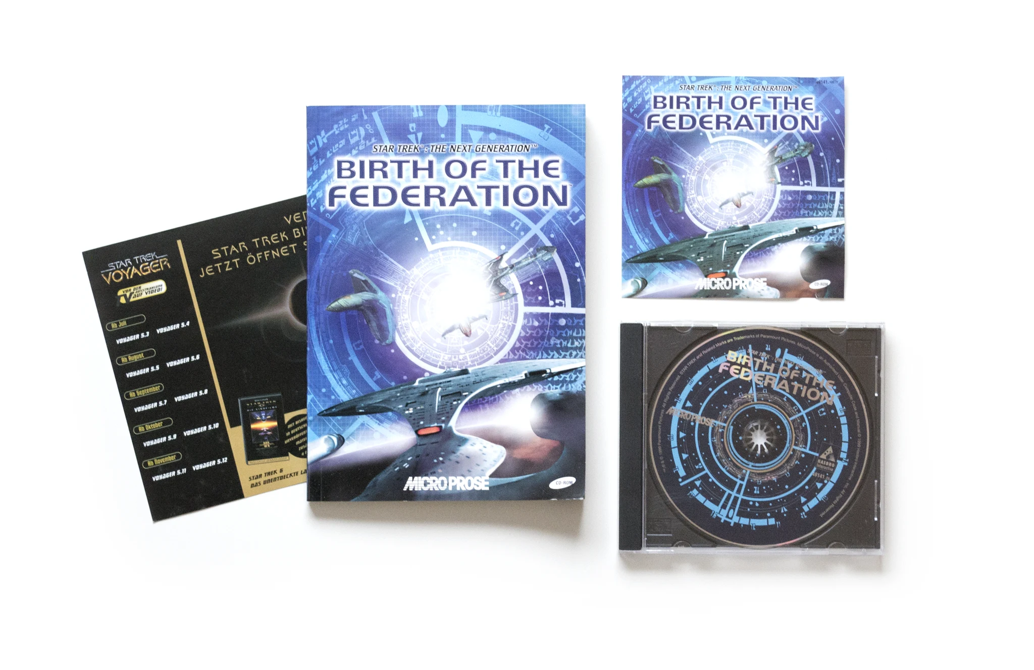 Big Box Collection: Star Trek: Birth of the Federation (1999, PC, DE)