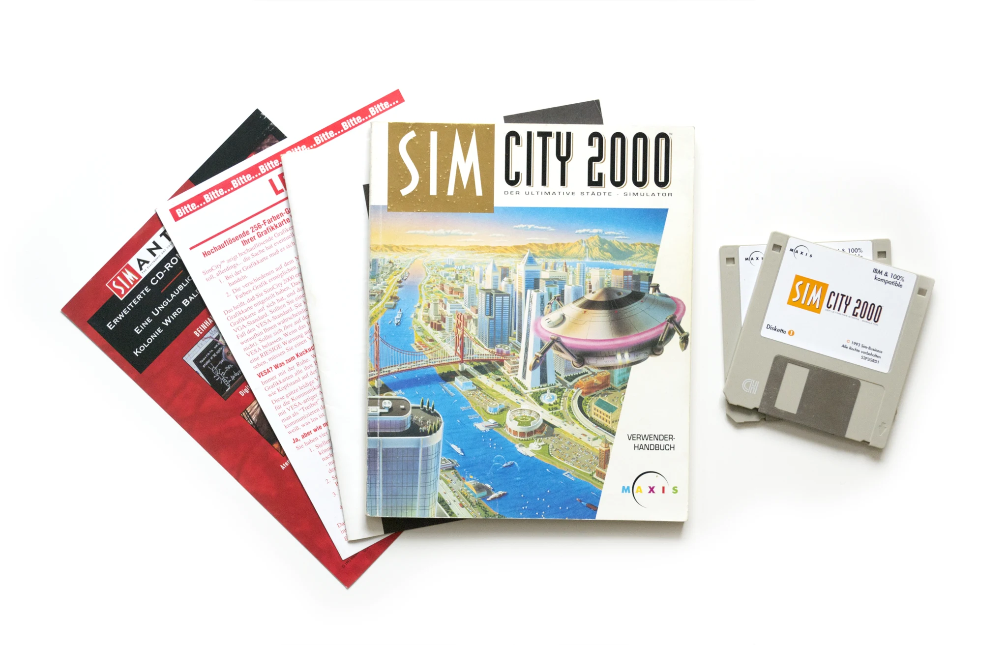 Big Box Collection: SimCity 2000 (1993, PC, DE)