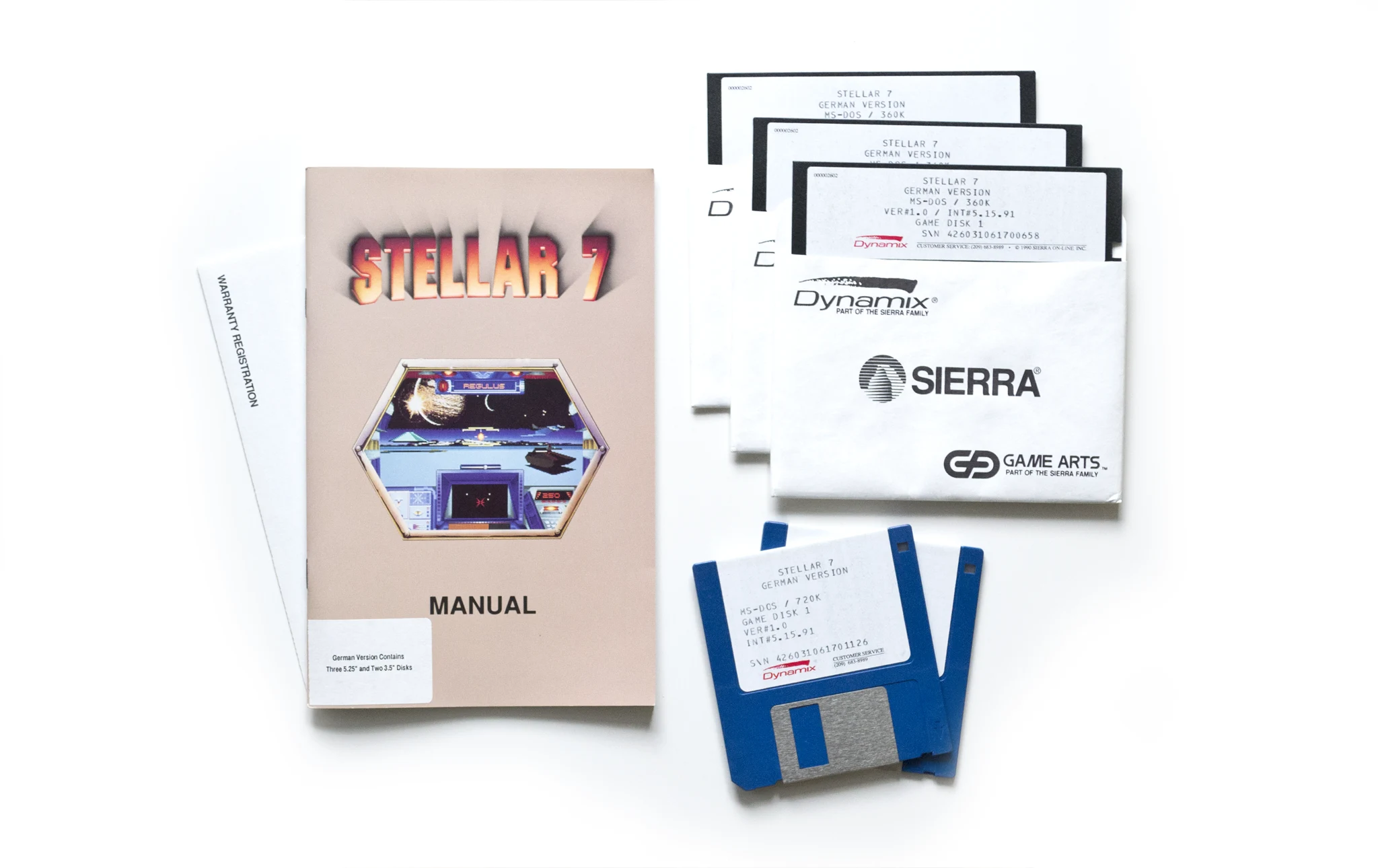 Big Box Collection: Stellar 7 (1990, PC, DE)