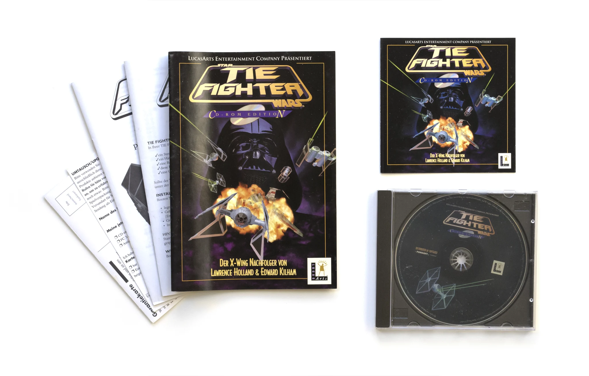 Big Box Collection: Star Wars Tie Fighter (1995, PC, DE, CD-Rom Edition)
