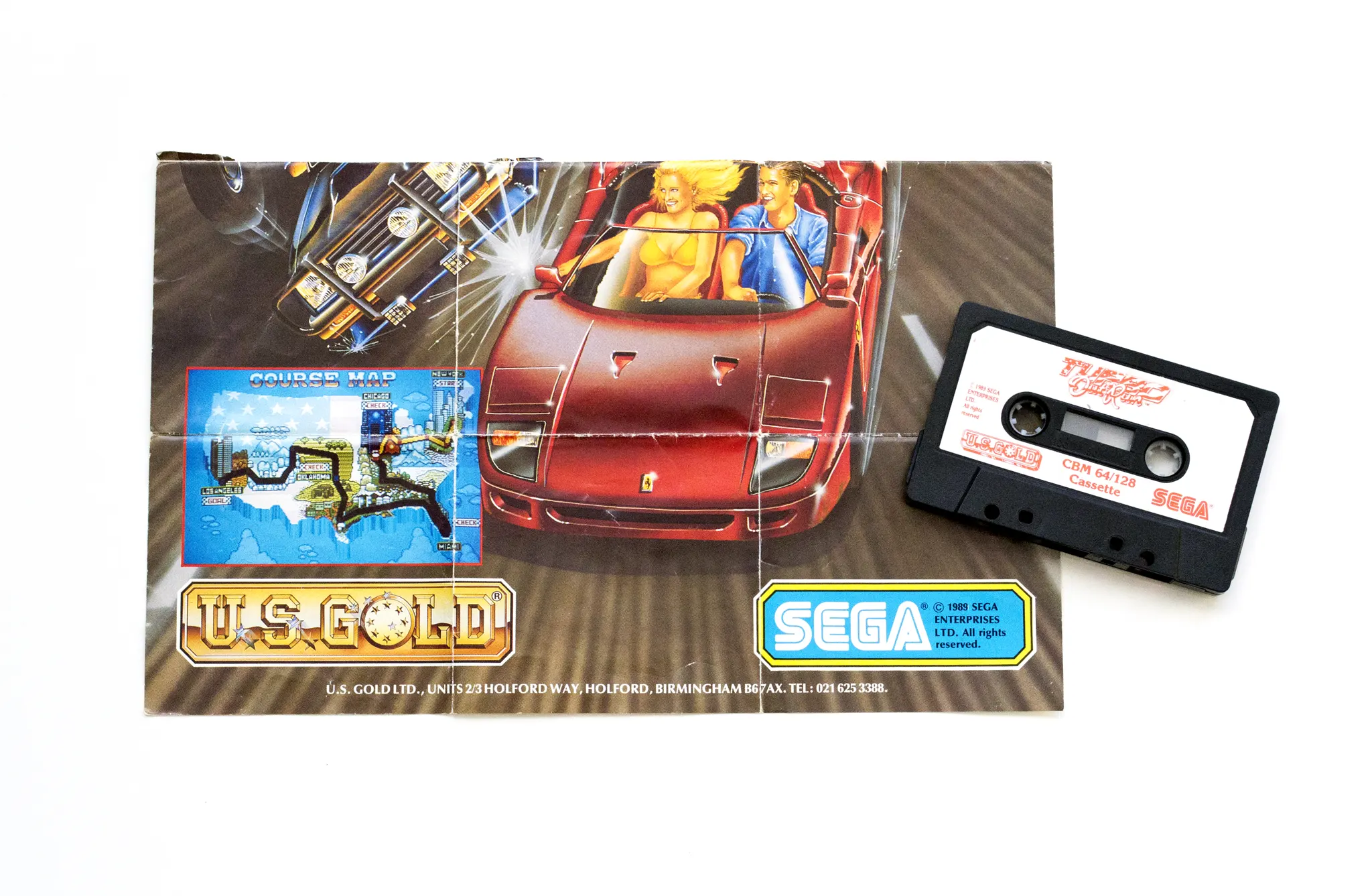 Big Box Collection: Turbo Out Run (1989, C64, EU)