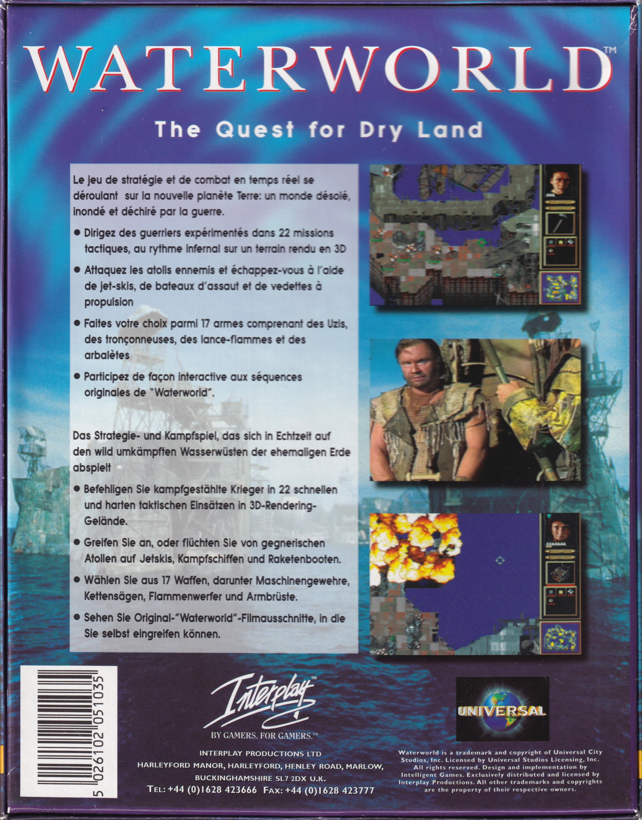 Big Box Collection: Waterworld (1997, PC, EU)