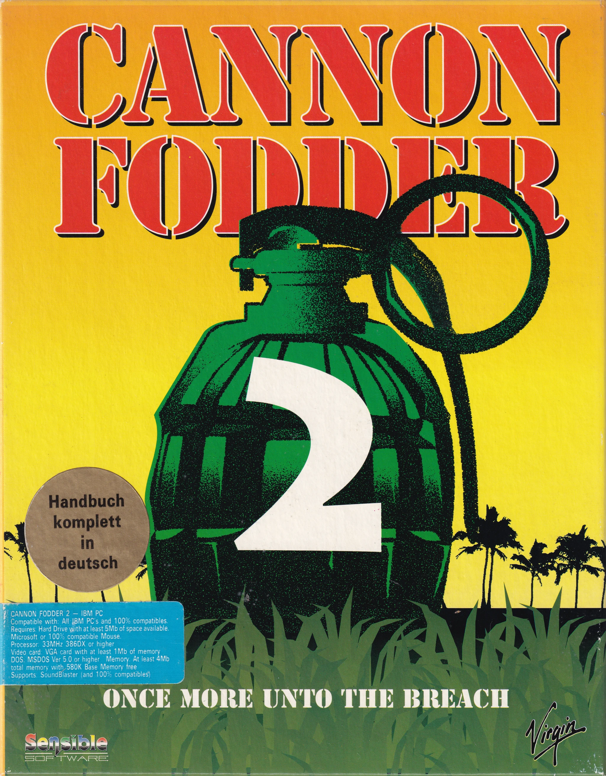 Big Box Collection: Cannon Fodder 2 (1994, PC, DE)