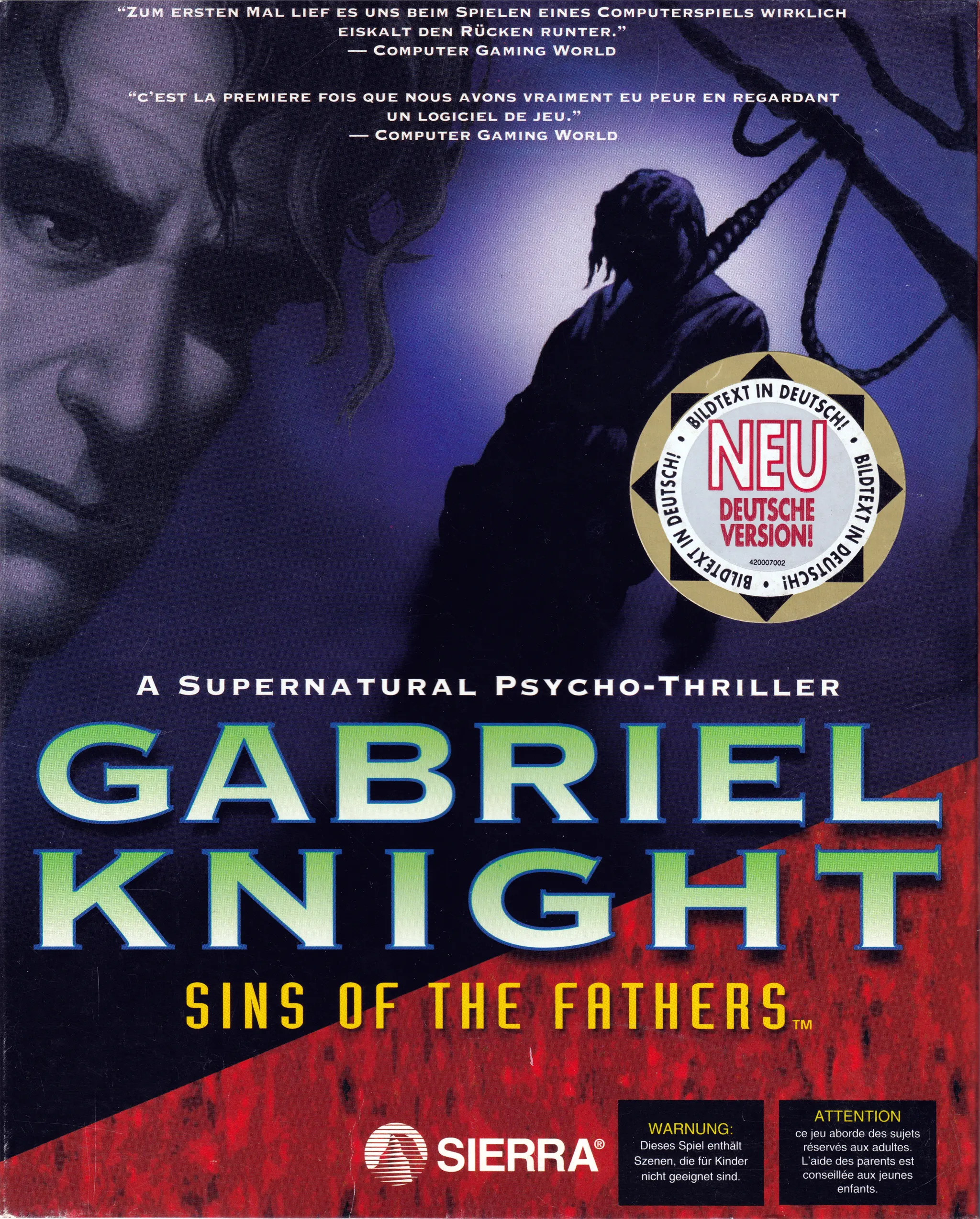 Big Box Collection: Gabriel Knight: Sins of the Fathers (1993, PC, DE)