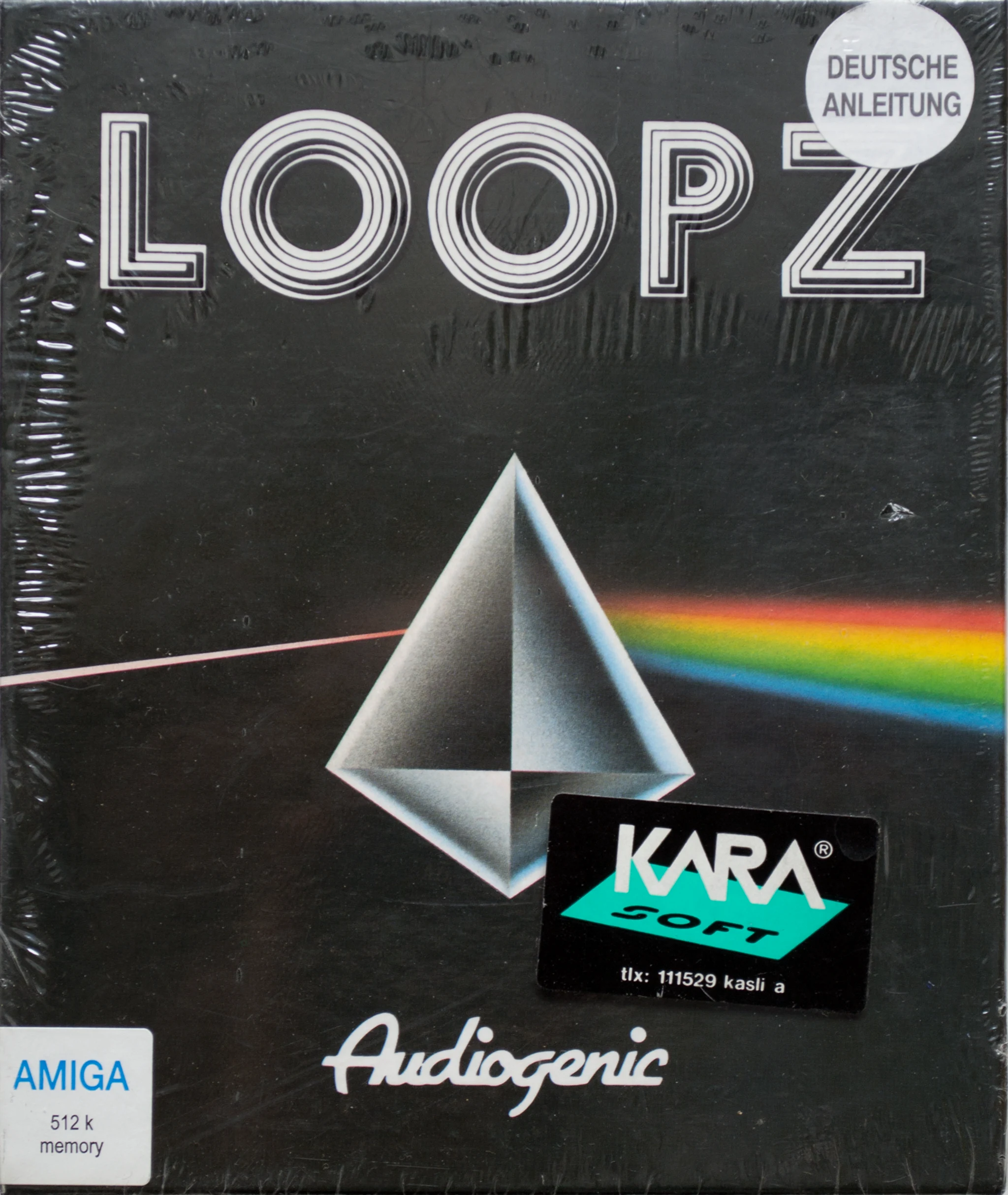 Big Box Collection: Loopz (1990, Amiga, DE, Sealed)