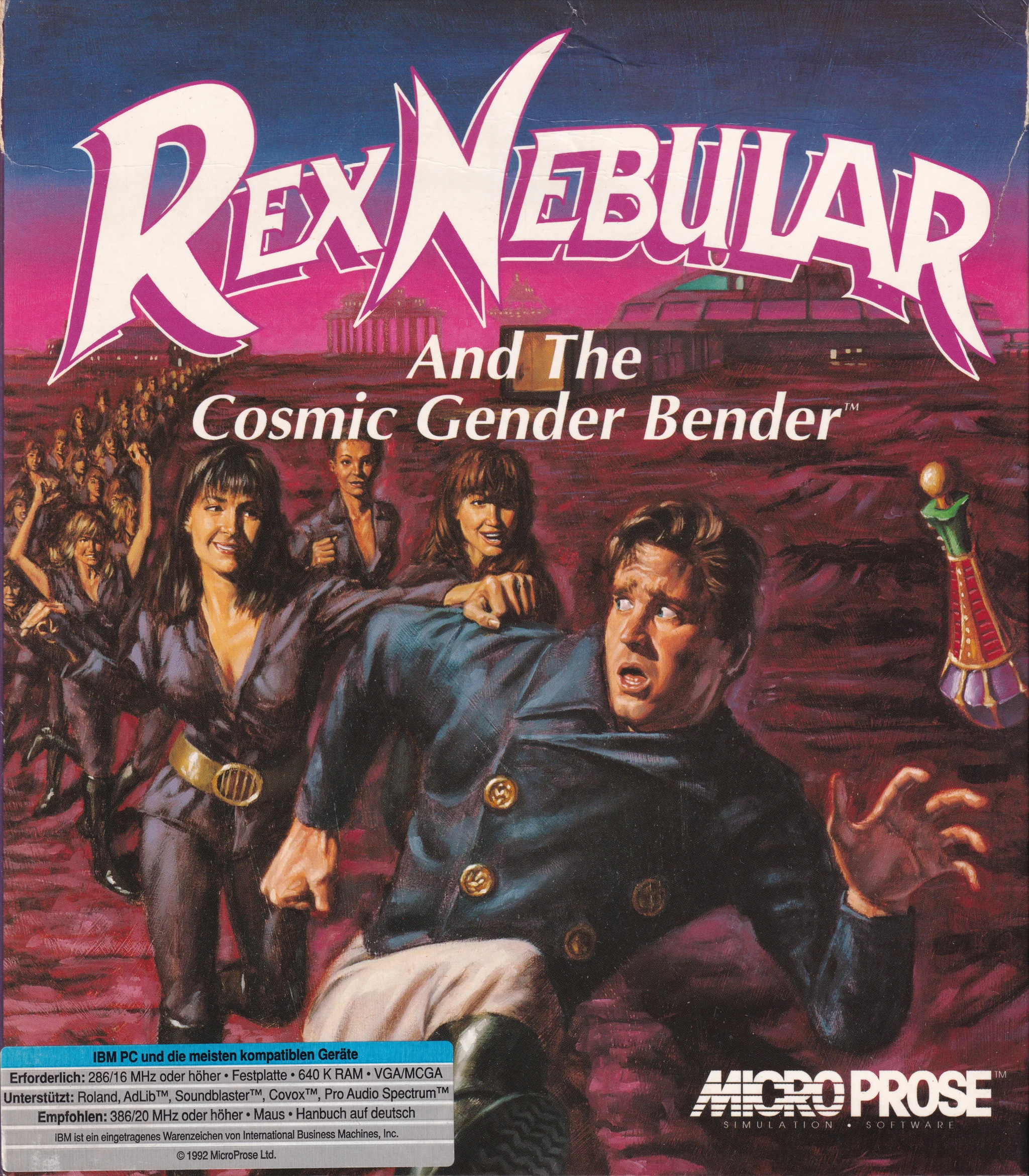 Big Box Collection: Rex Nebular and the Cosmic Gender Bender (1992, PC, DE)