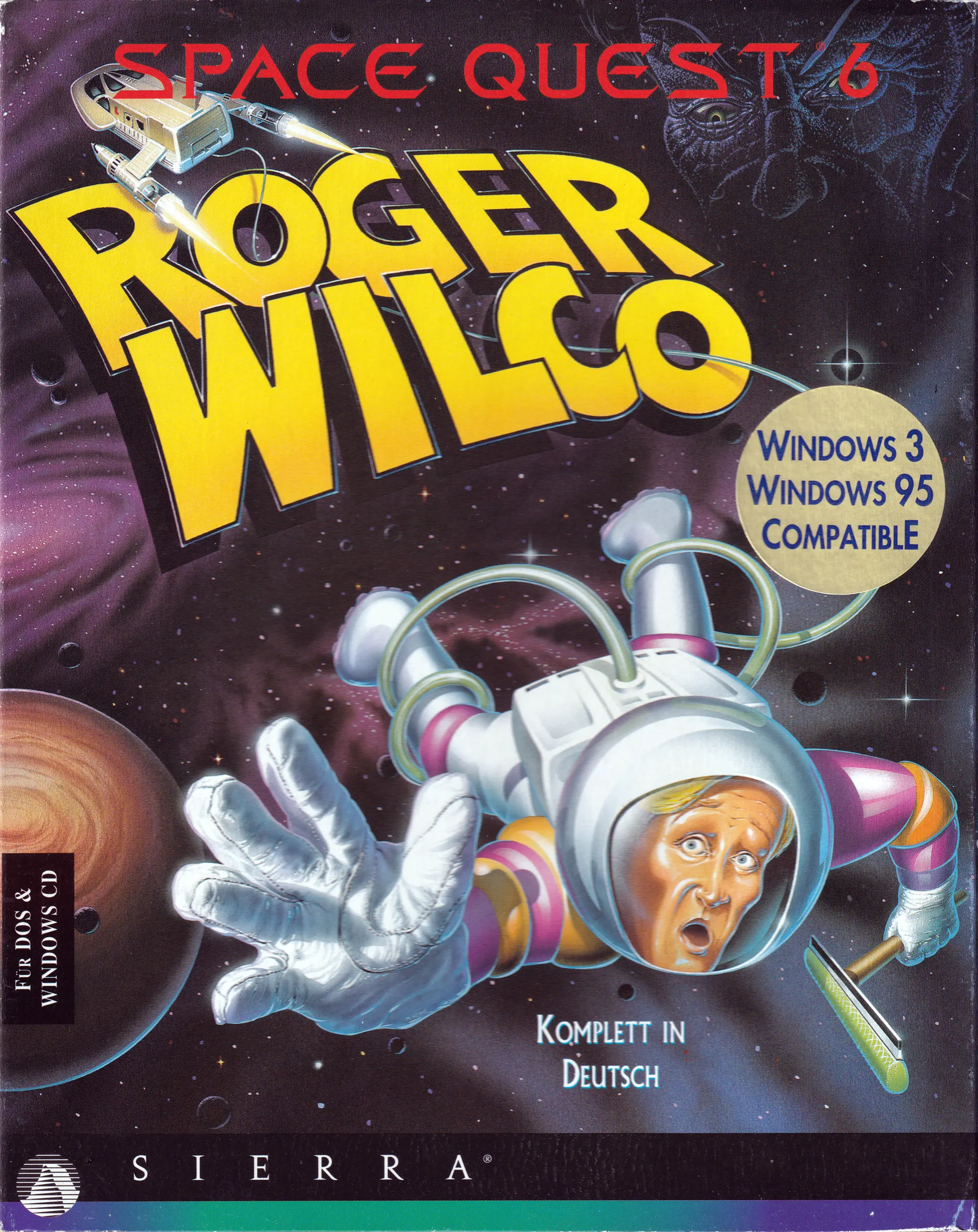 Big Box Collection: Space Quest 6: Roger Wilco in the Spinal Frontier ...